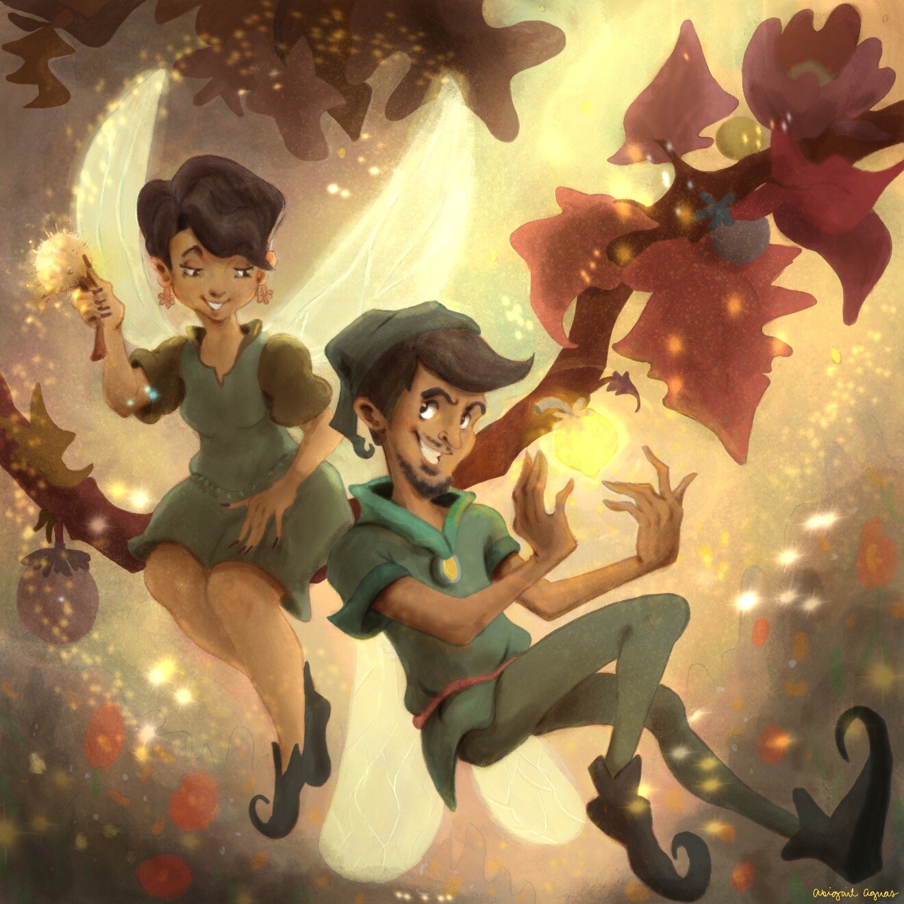 ArtStation - Pixies in love