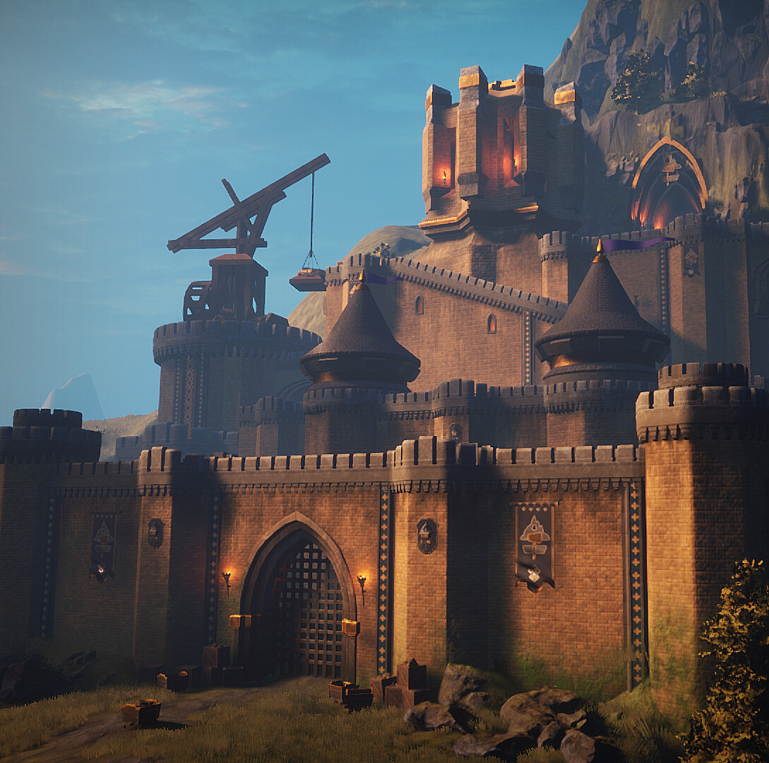 ArtStation - Mountain Keep