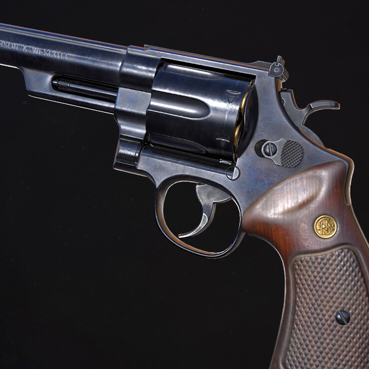 ArtStation - .44 Magnum