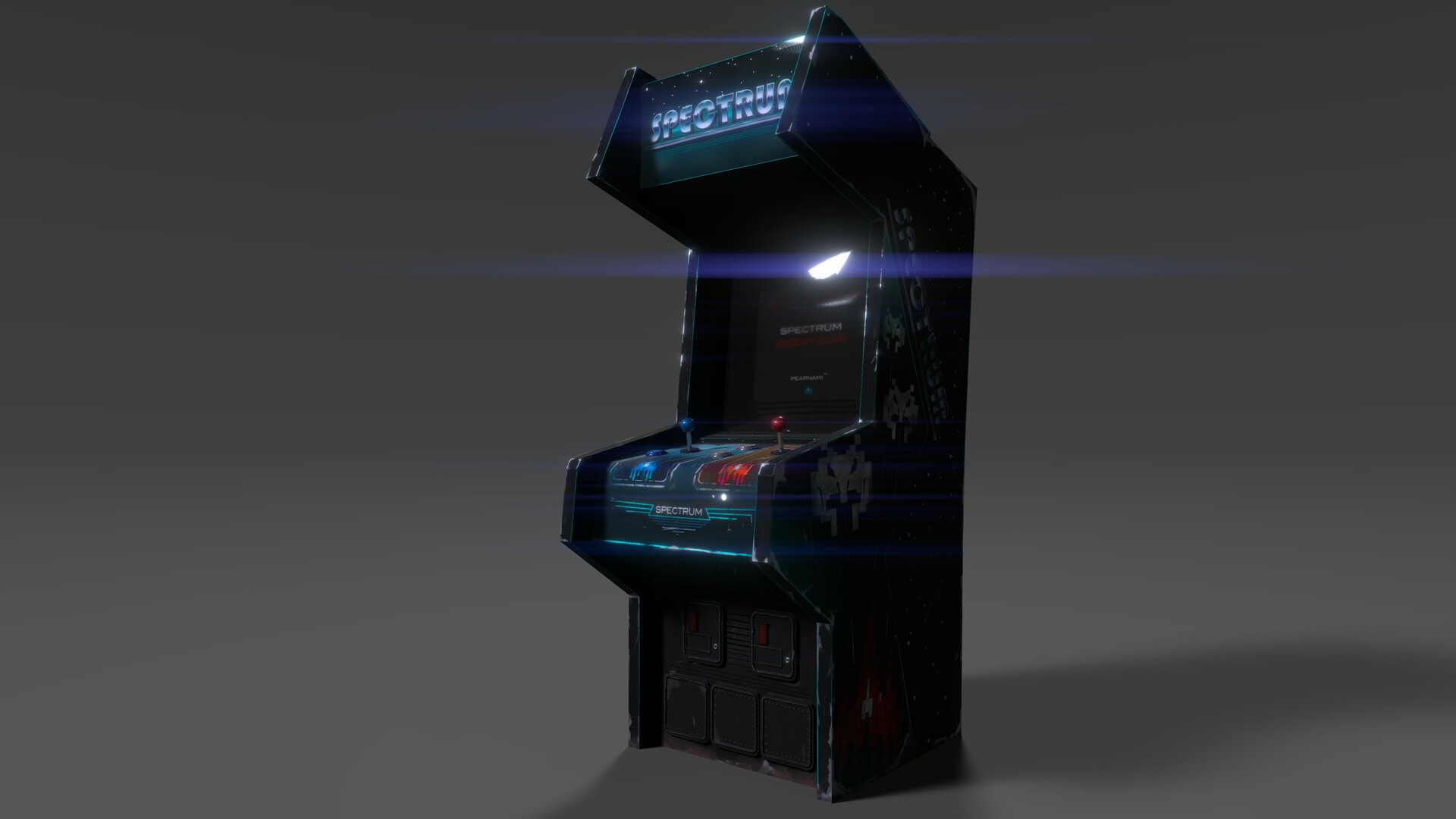 ArtStation - Spectrum Arcade Cabinet