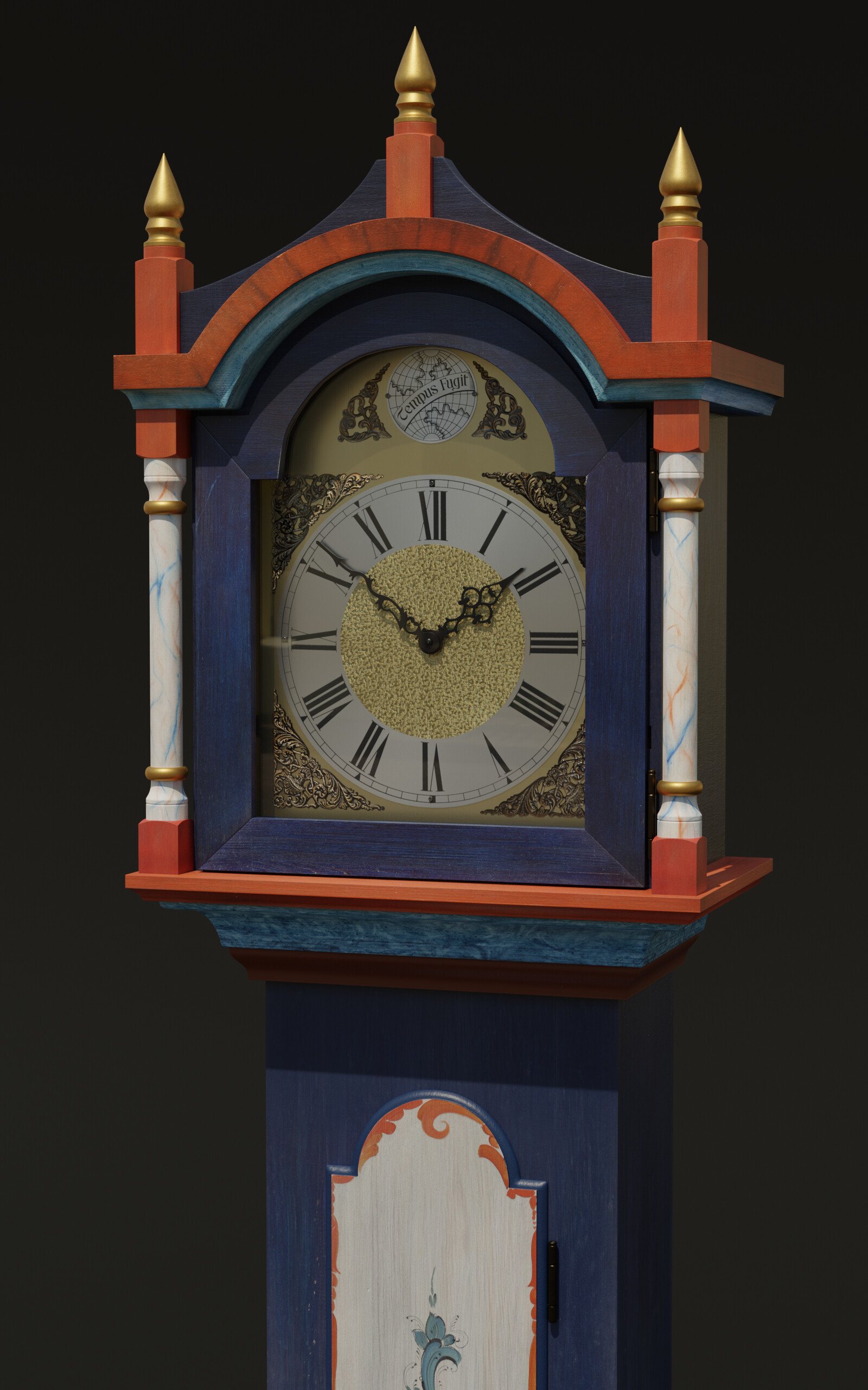 ArtStation - Telemark Clock from Rauland Høgfjellshotell