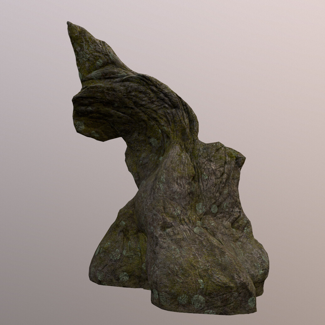 ArtStation - Twisted Rock