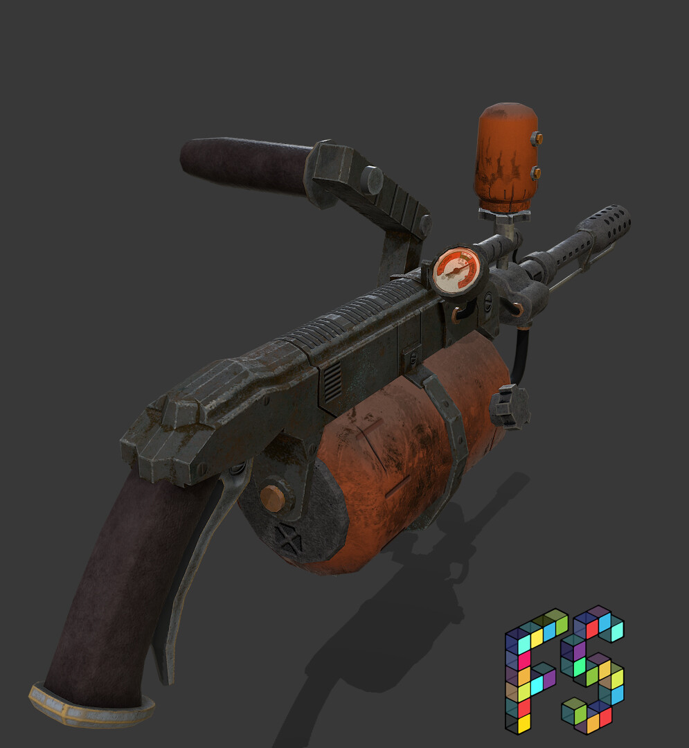 ArtStation - FlameThrower