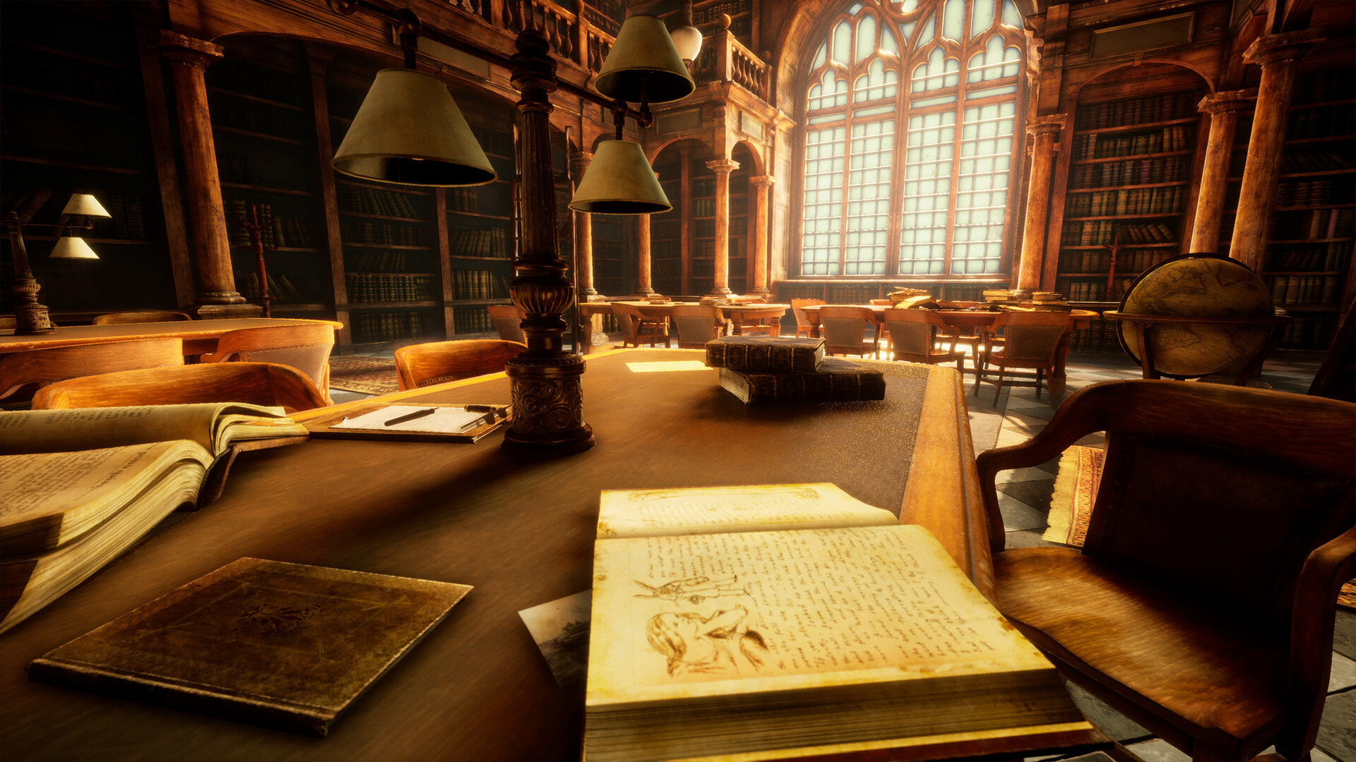 ArtStation - Library Relighting||UE4