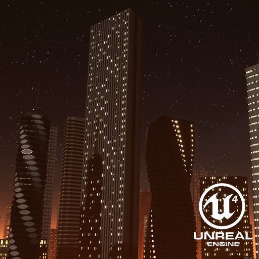 ArtStation - Procedural Building Constructor Blueprint for Unreal Engine