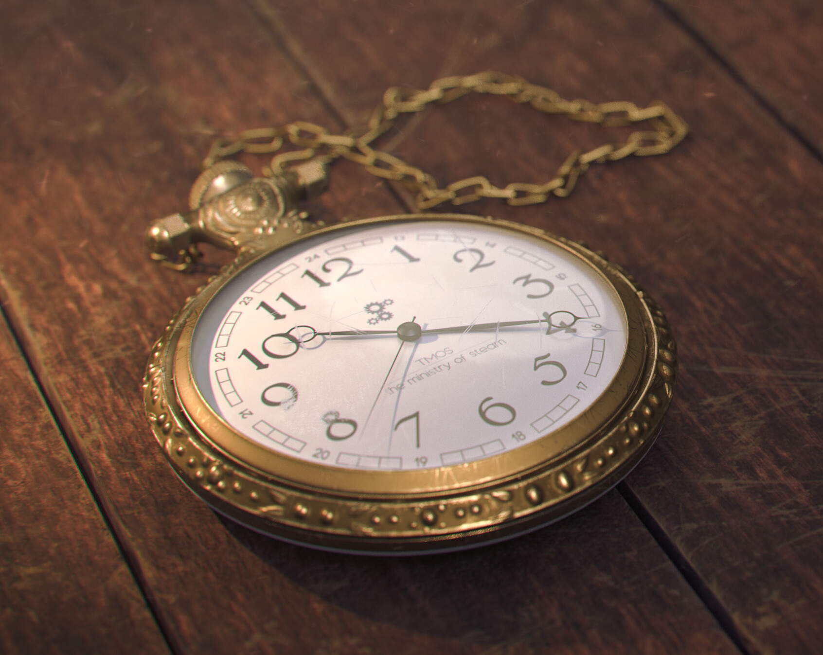 ArtStation - Pocket Watch Asset