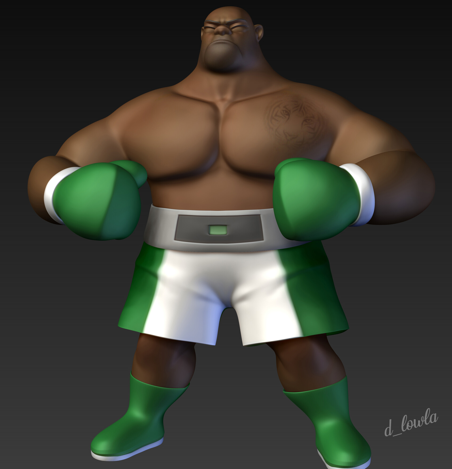 ArtStation - The Boxer