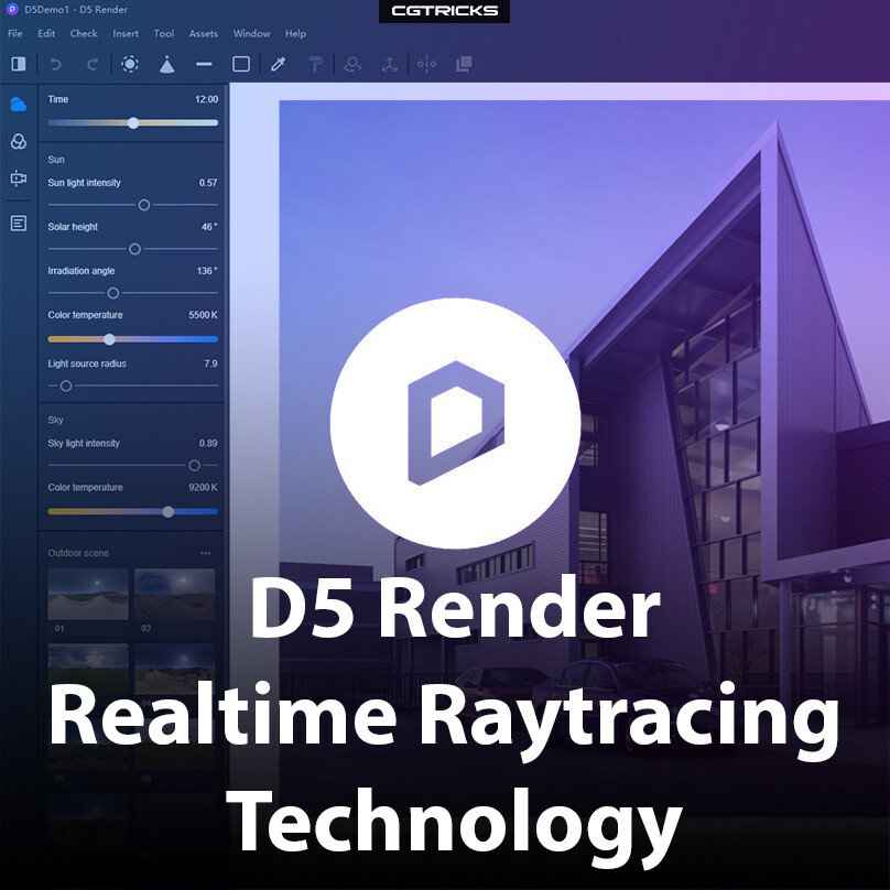 ArtStation - D5 Render - Realtime Raytracing Technology | First Look
