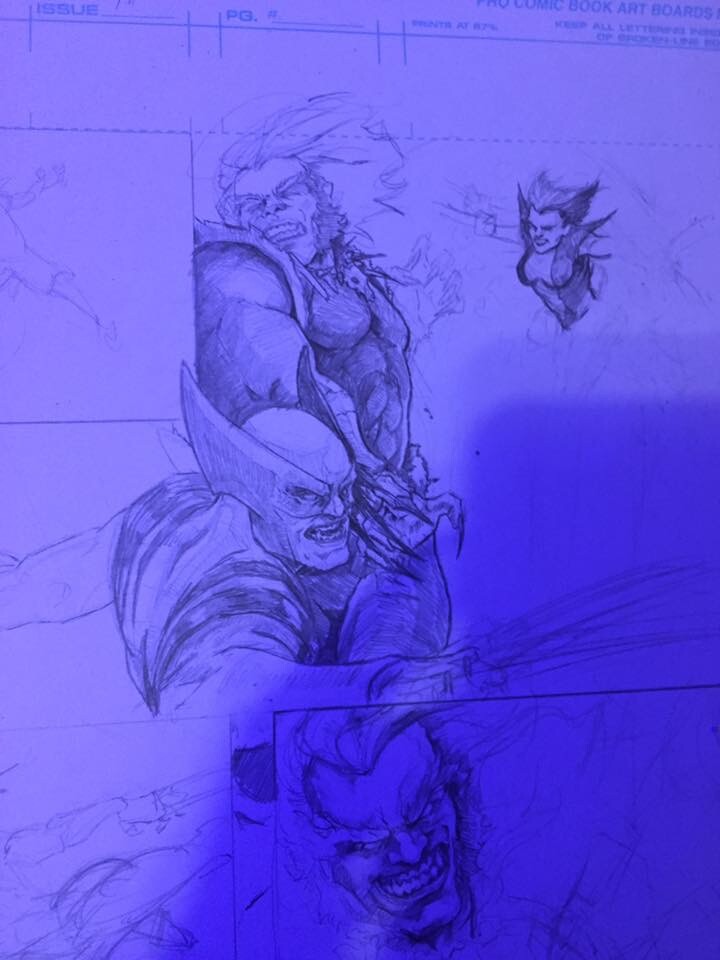 ArtStation - Wolverine panel concepts