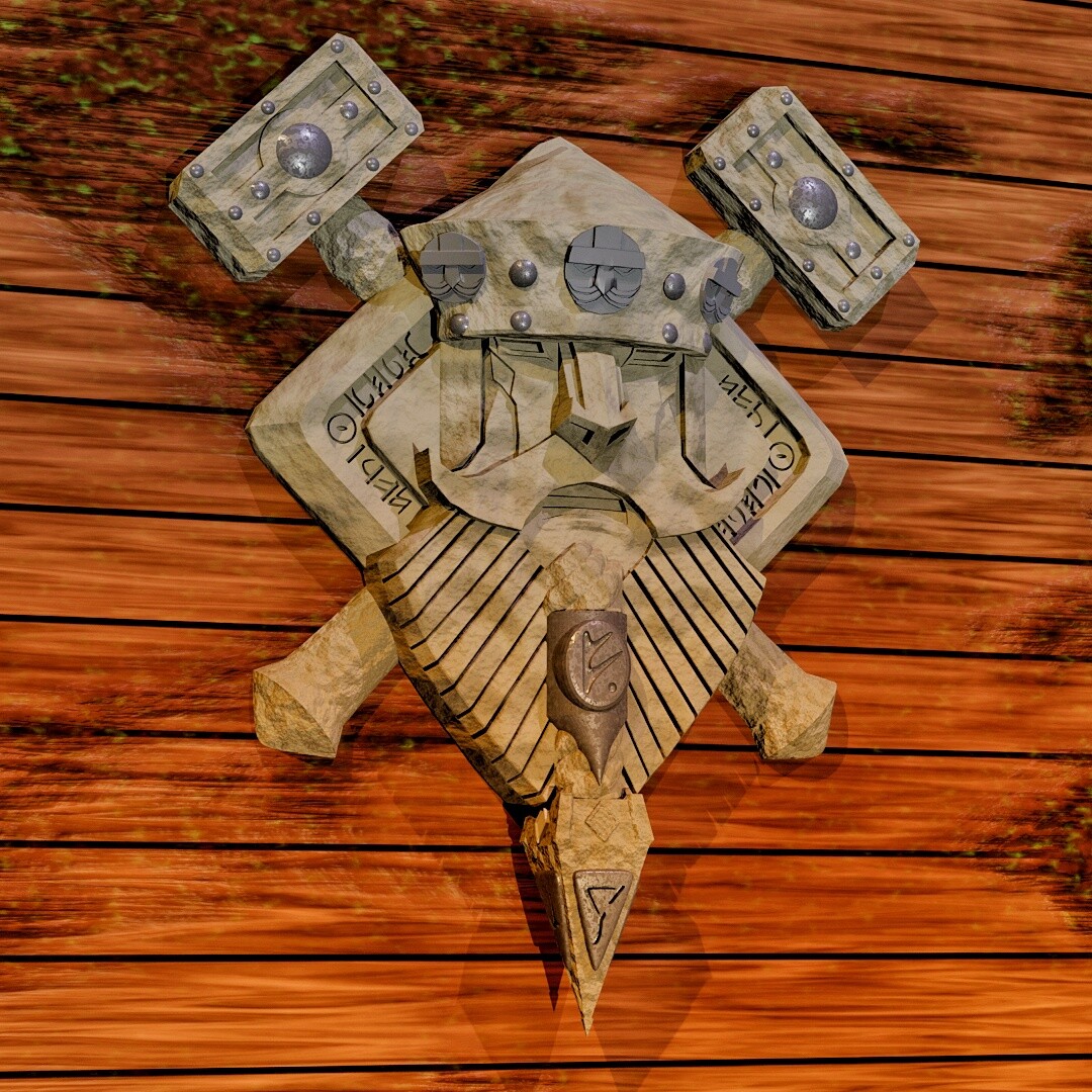ArtStation - Dwarf emblem