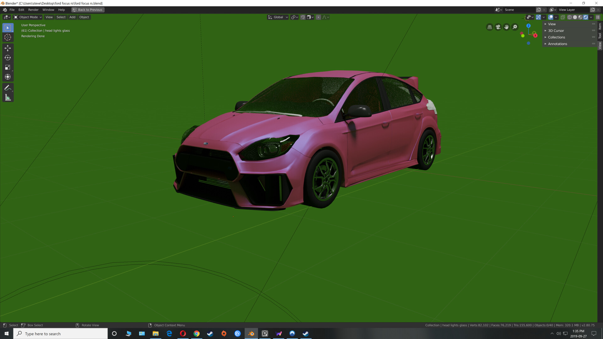 ArtStation - Ford Focus RS