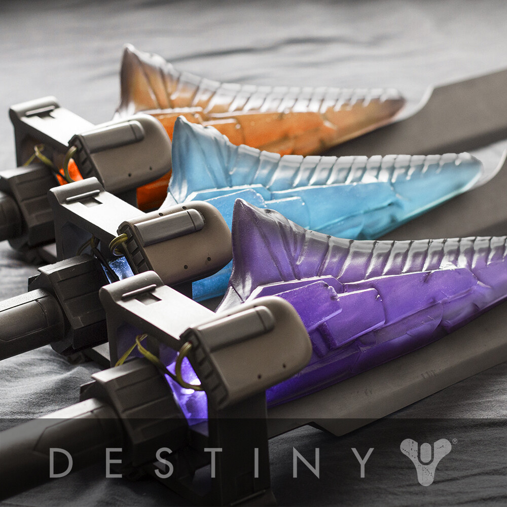 ArtStation - Destiny- Willbreaker Swords