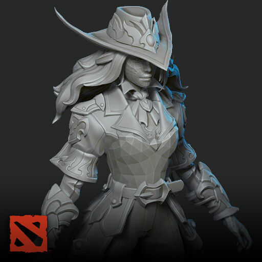 ArtStation - Scarlet Flare - Dota 2 Workshop