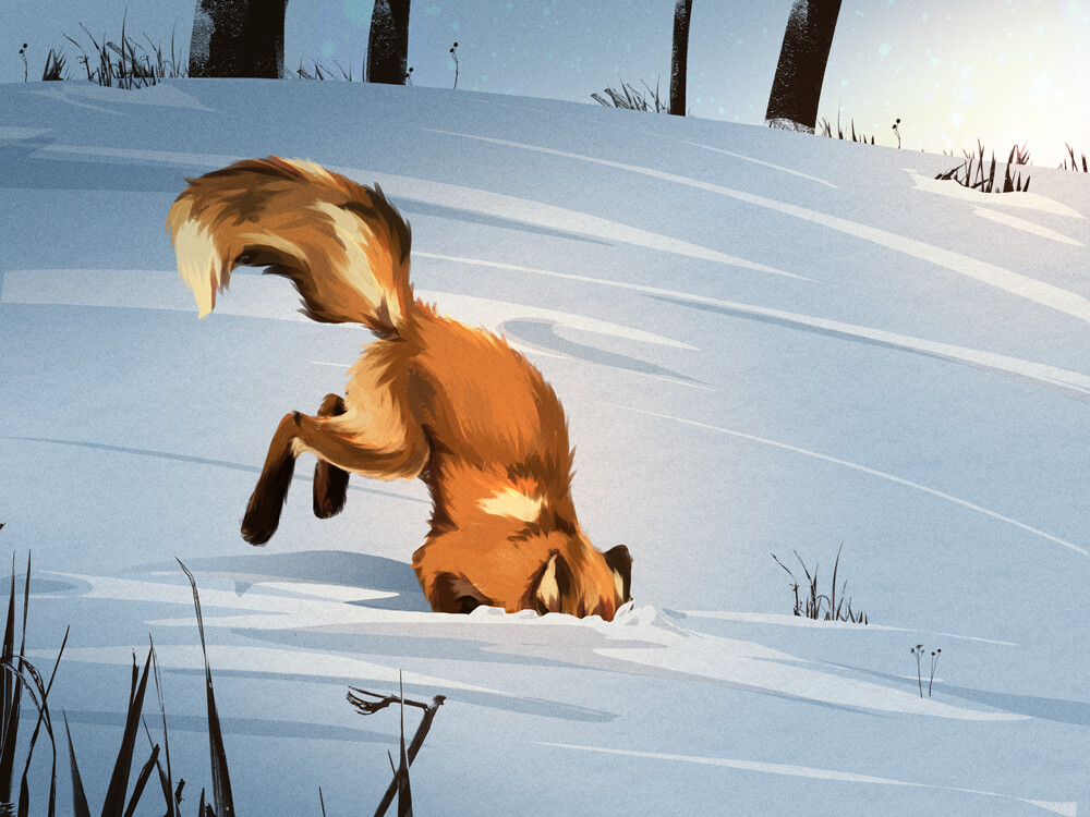 ArtStation - Foxes