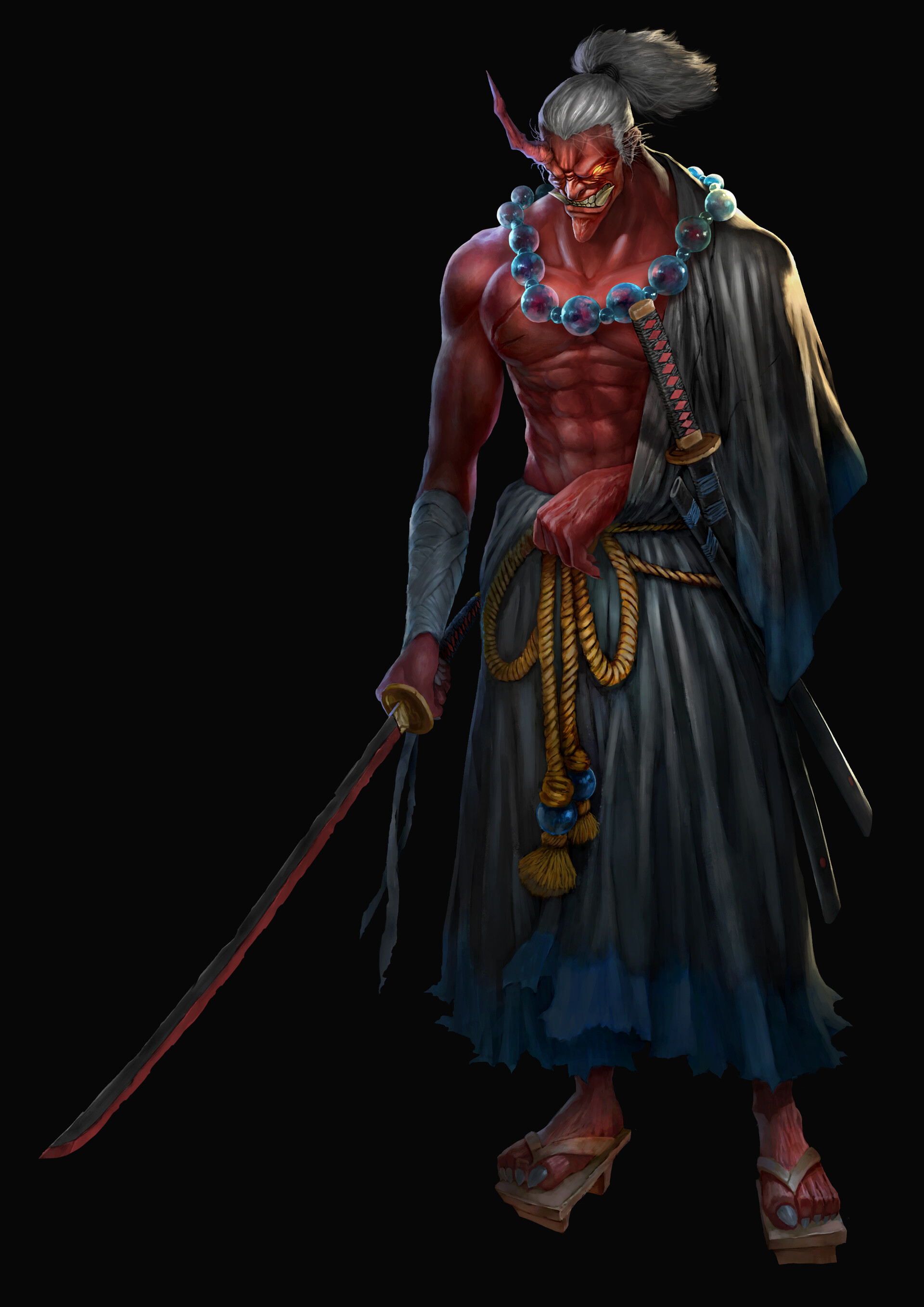 ArtStation - Devil Warrior - concept