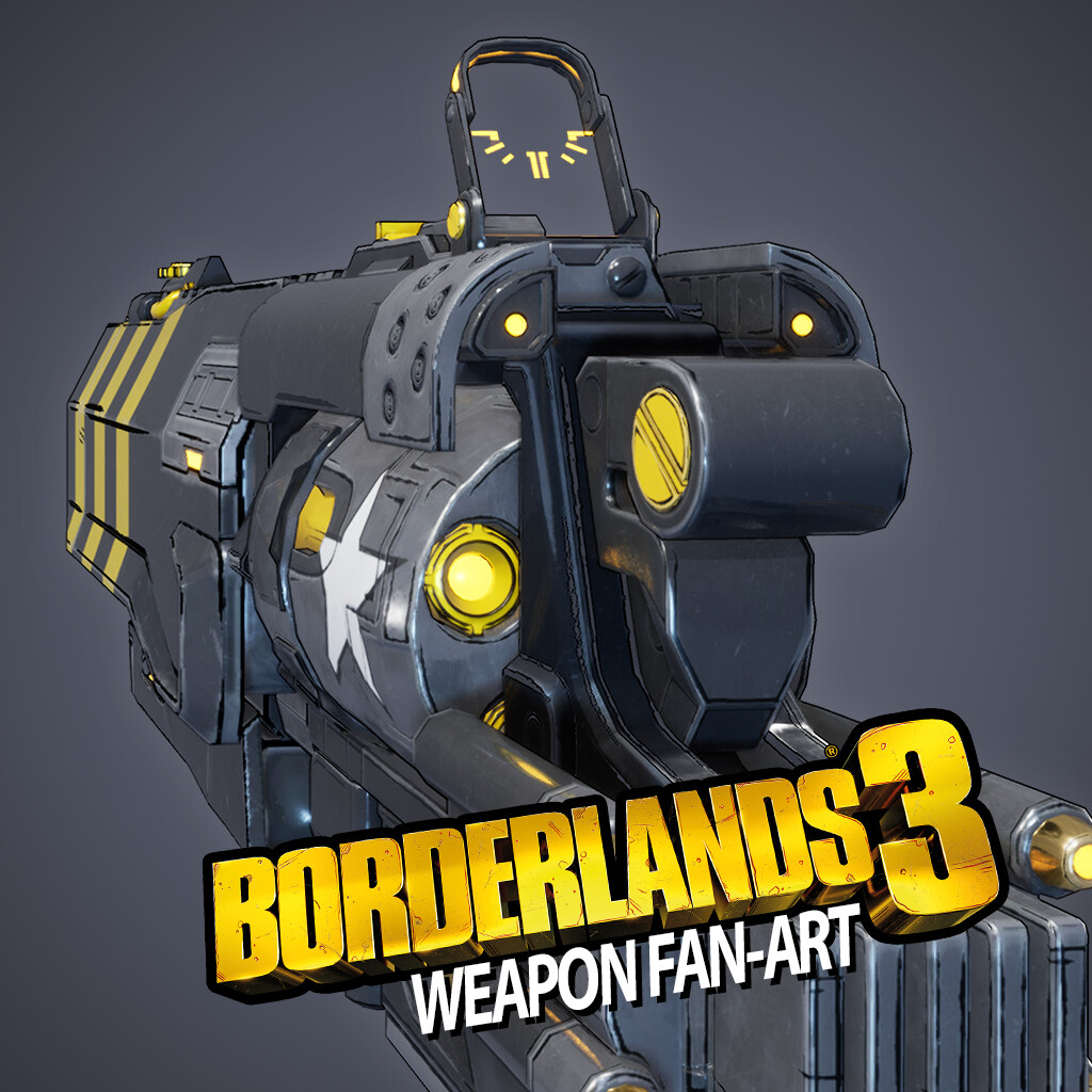 ArtStation - Borderlands 3 Unkempt Harold Fan-art