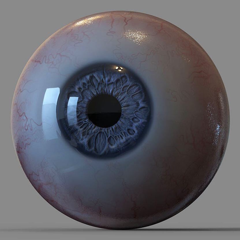 ArtStation - Realistic human eye
