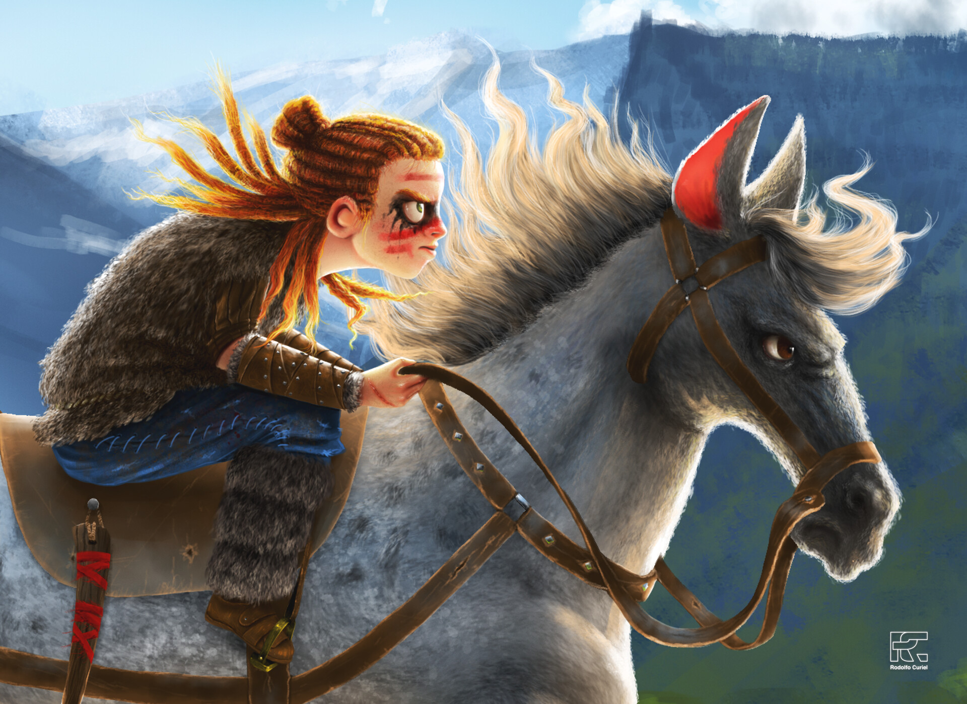 ArtStation - SIGRID THE VIKING