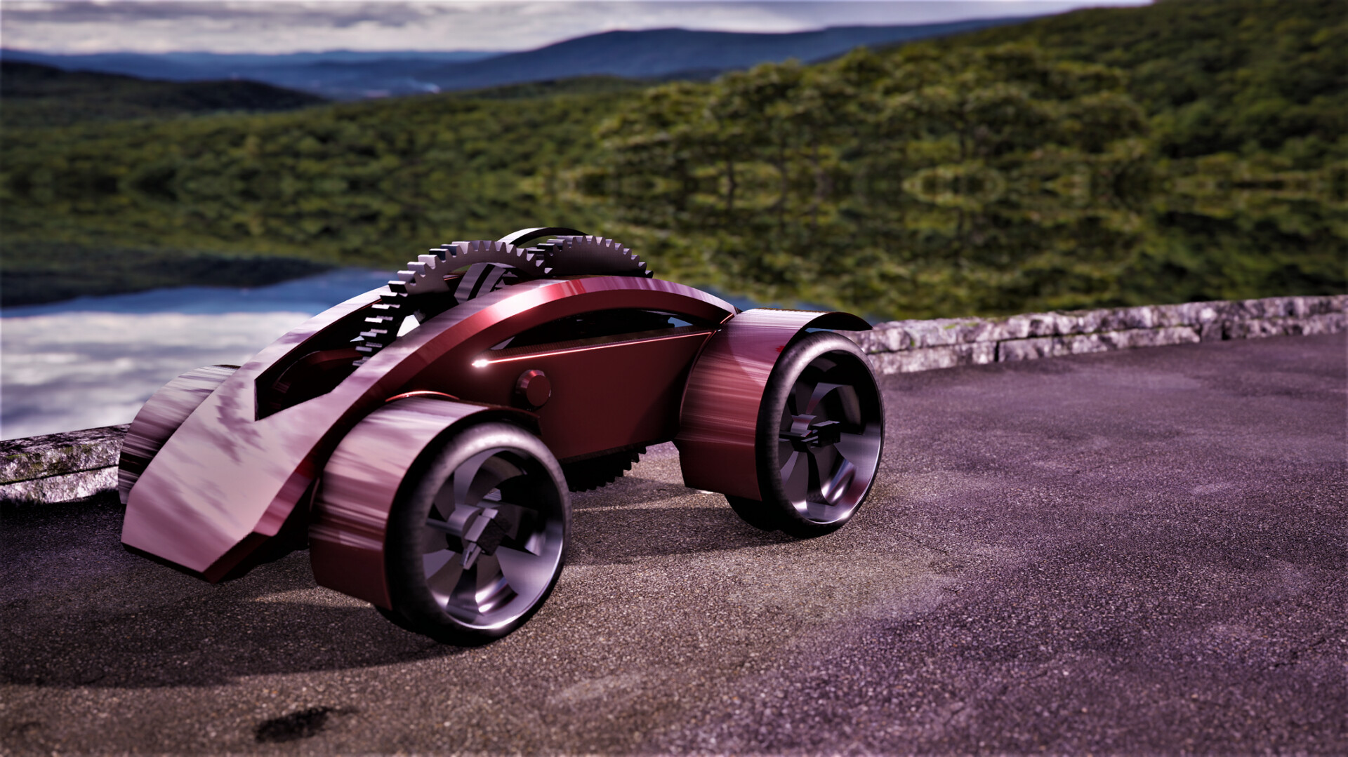 ArtStation - Wind-Up Toy Car