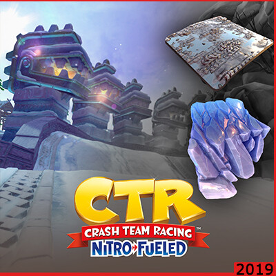 ArtStation - Crash Team Racing : Polar Pass