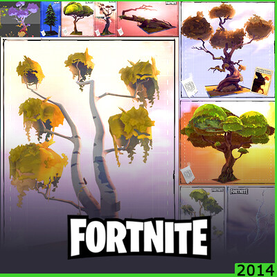 ArtStation - Fortnite: Trees 2014