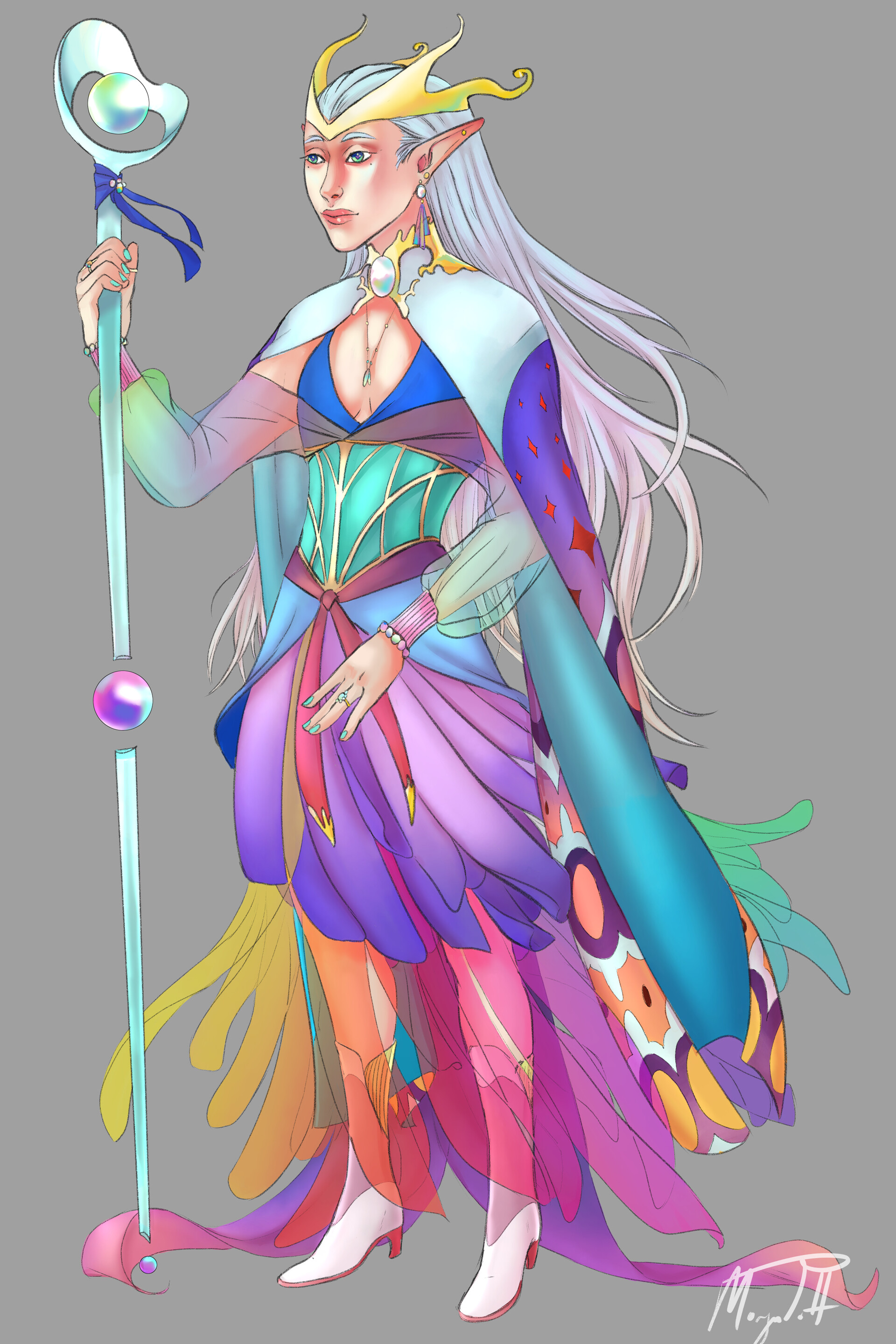 ArtStation - Mood Board Based Character Design