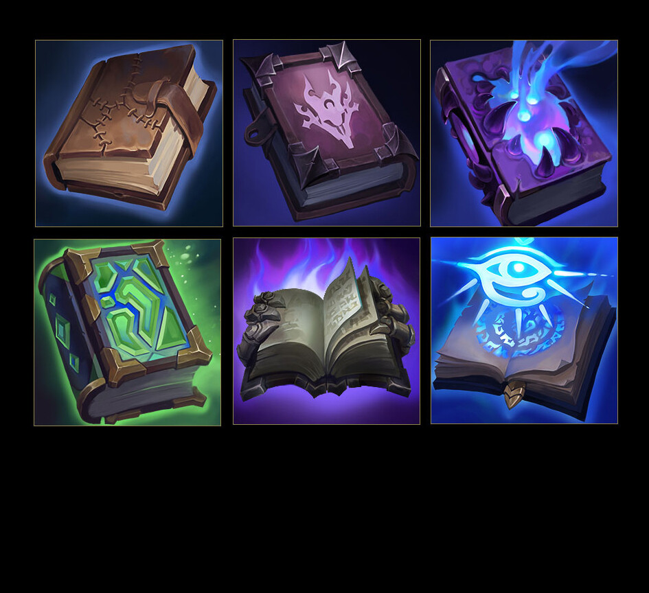 ArtStation - Smite Books Icon Redesign