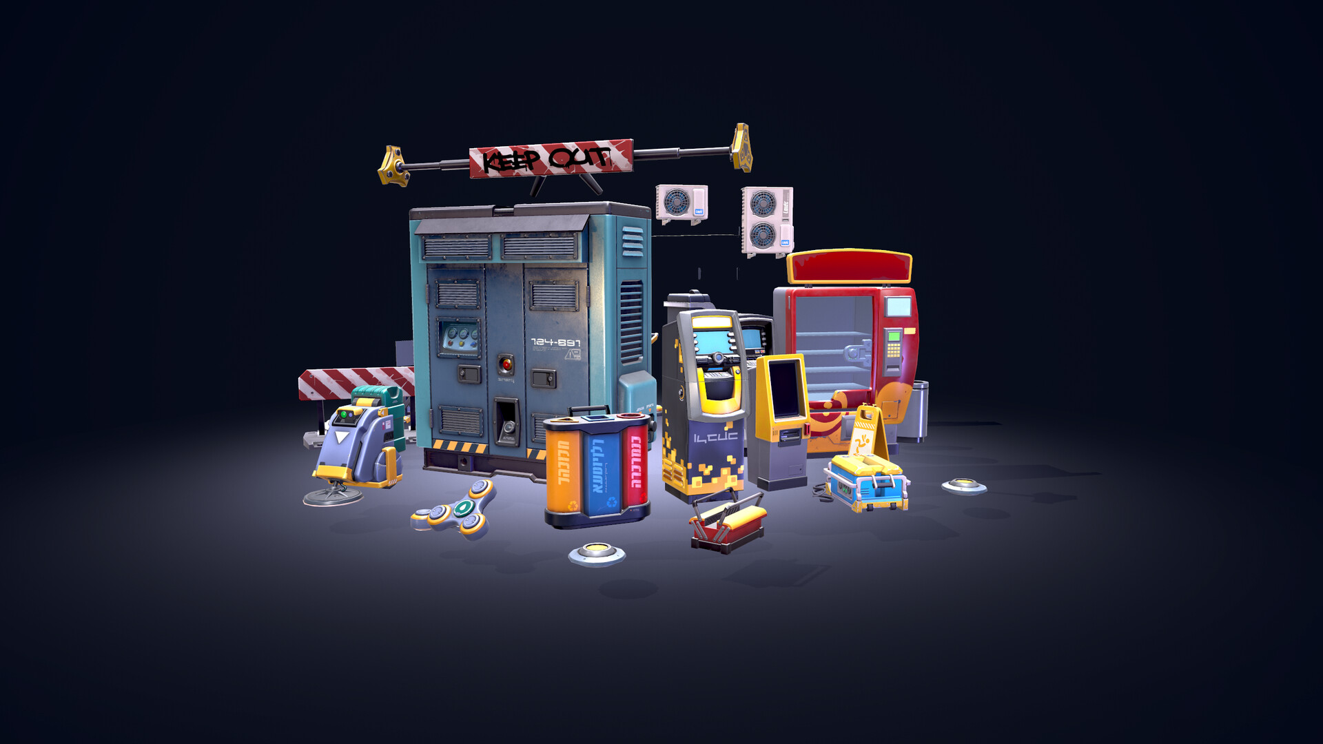 ArtStation - Props set