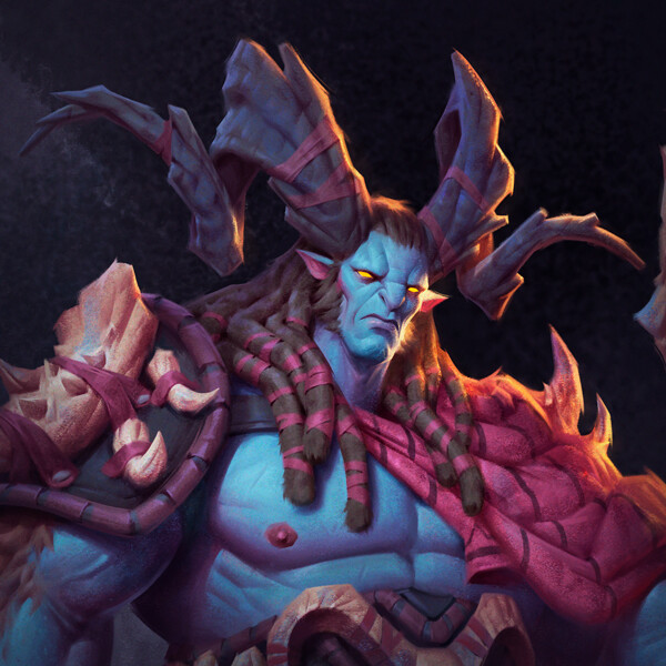 ArtStation - Satyr Warrior