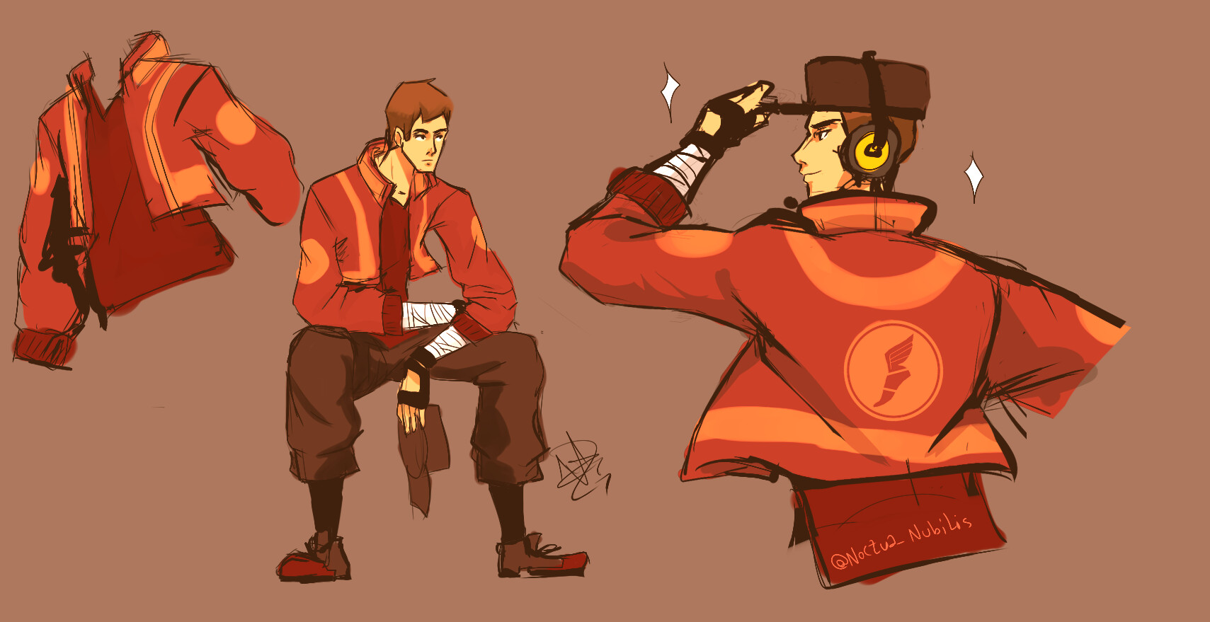 ArtStation - Scout's short jacket