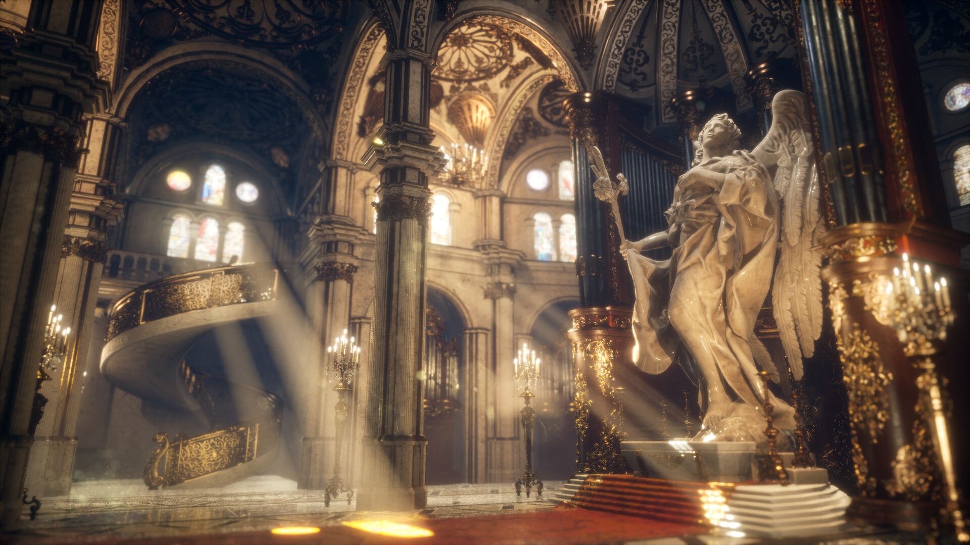 ArtStation - Cathedral Interior Environment