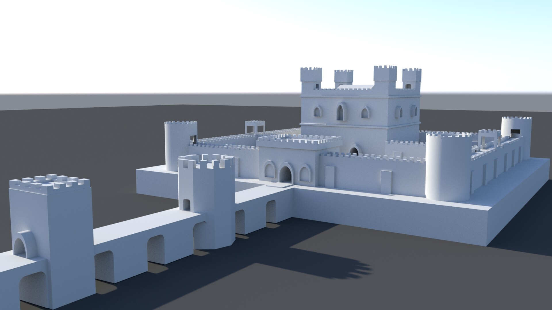 ArtStation - 3D Castles