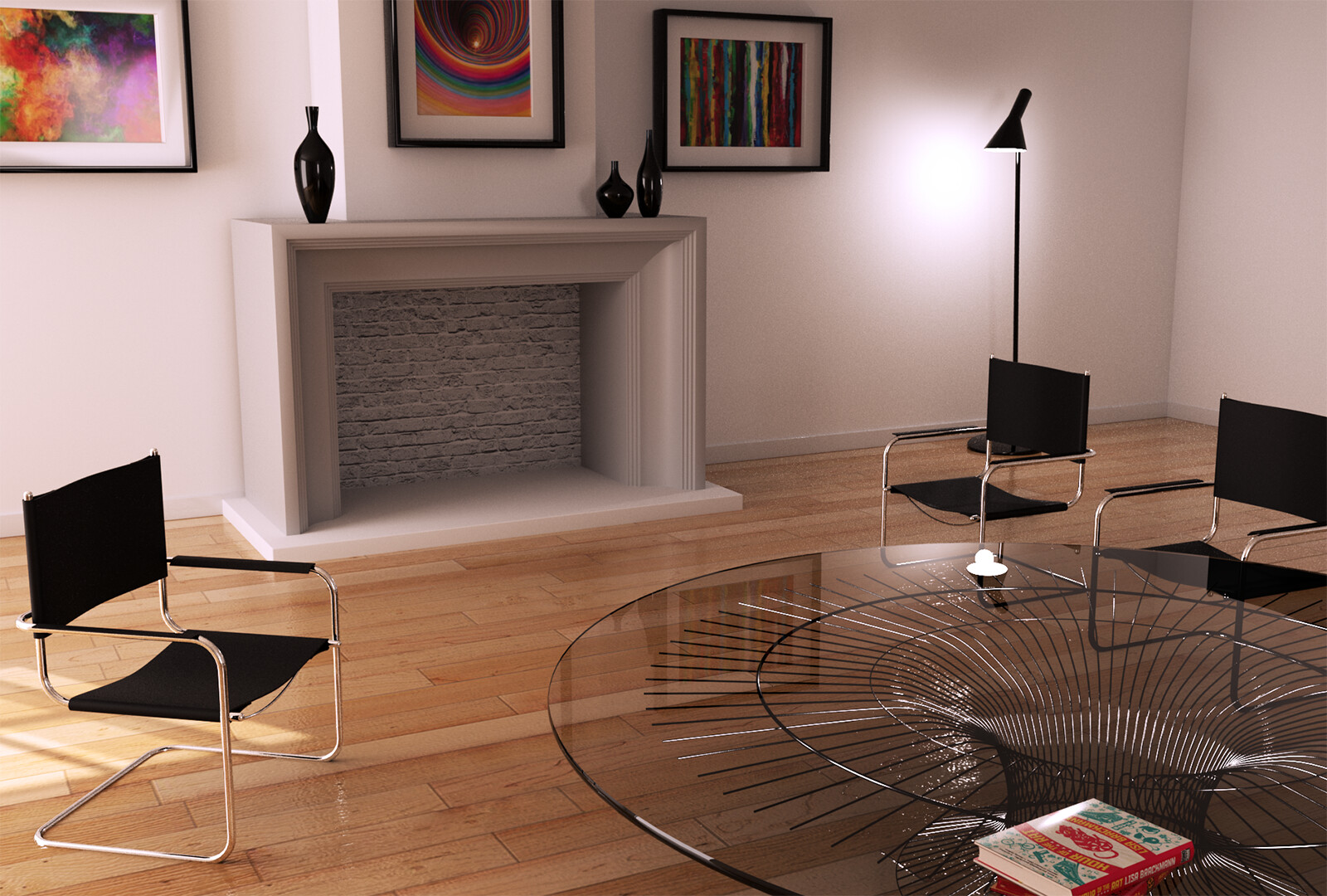 ArtStation - Simple Living Room Design