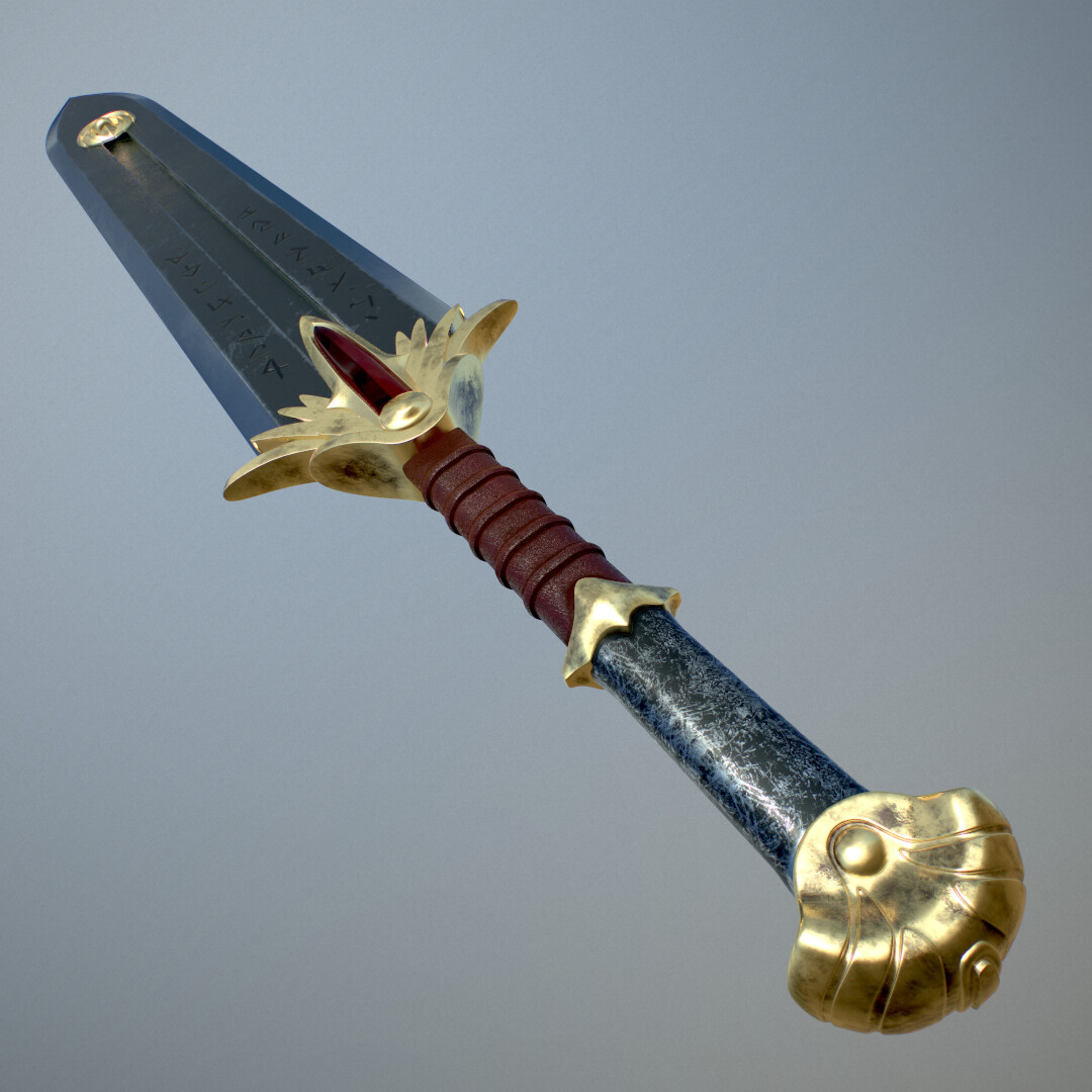 ArtStation - Simple Fantasy Sword