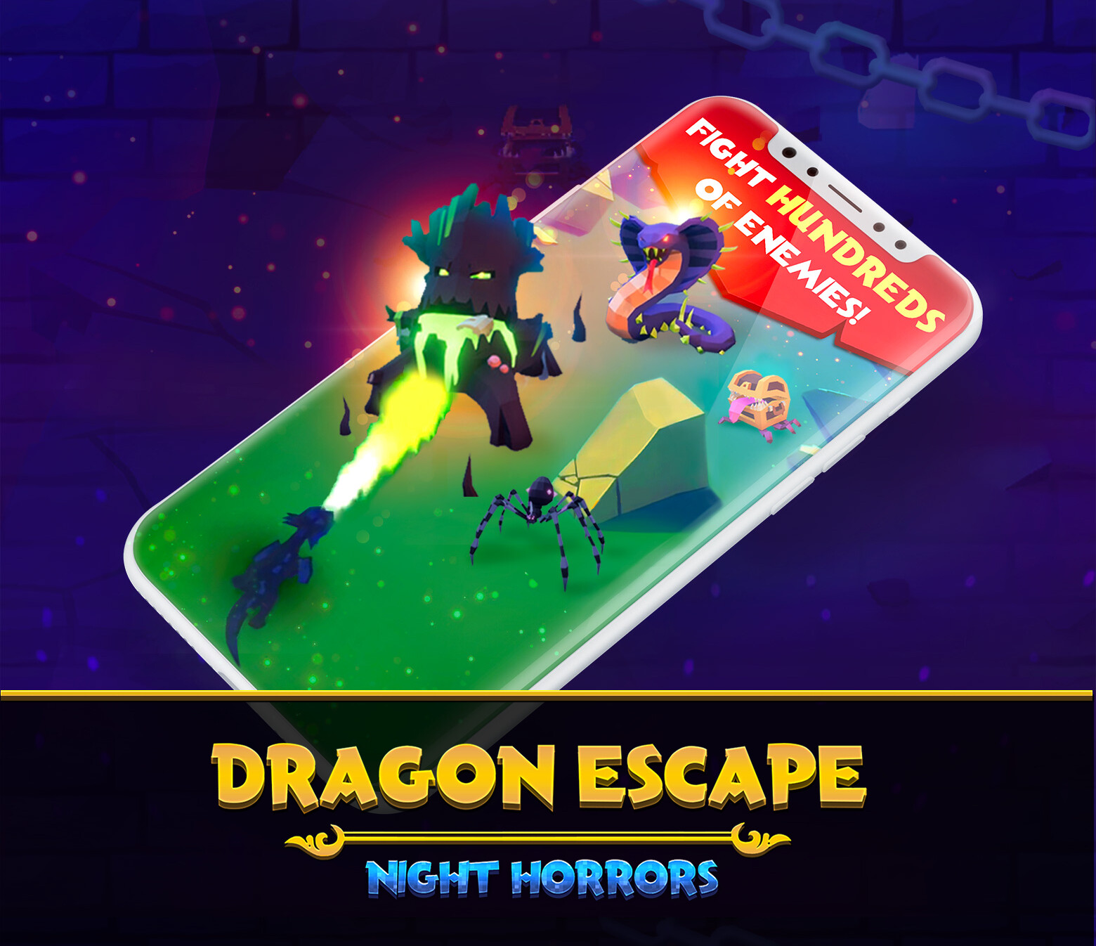 ArtStation - Dragon Escape | Game UI & Game Assets | Promo Art