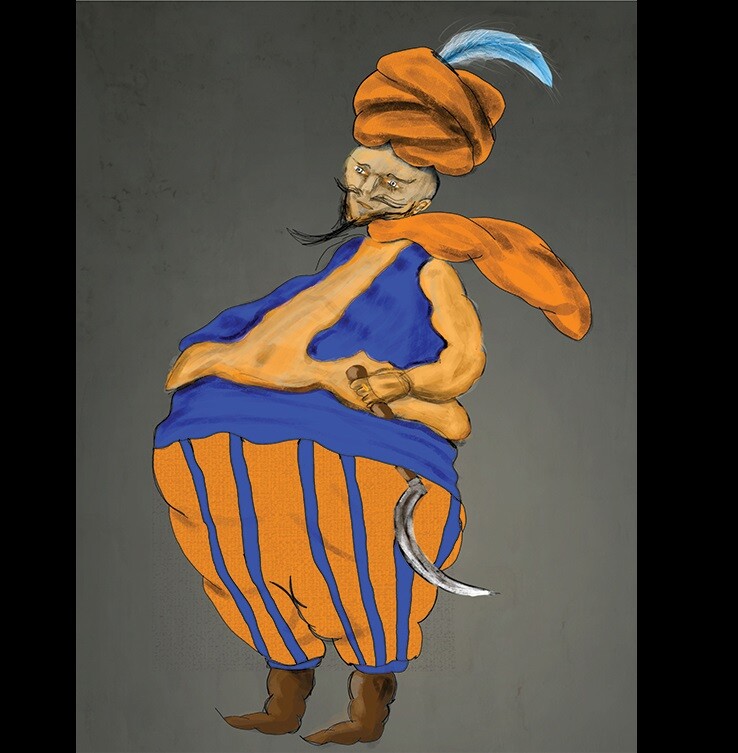 ArtStation - Ali Baba Character Design