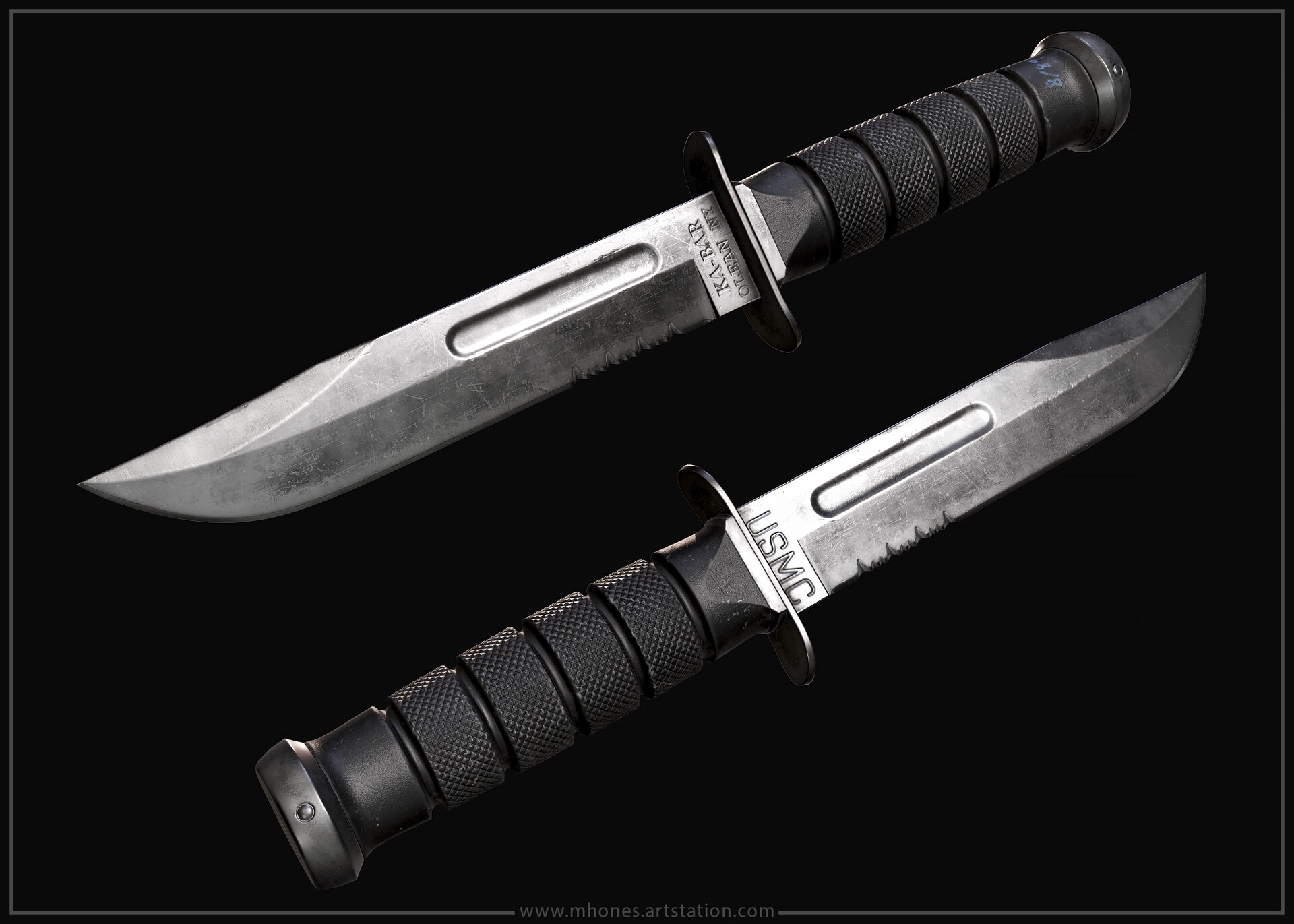 ArtStation - Ka-Bar USMC