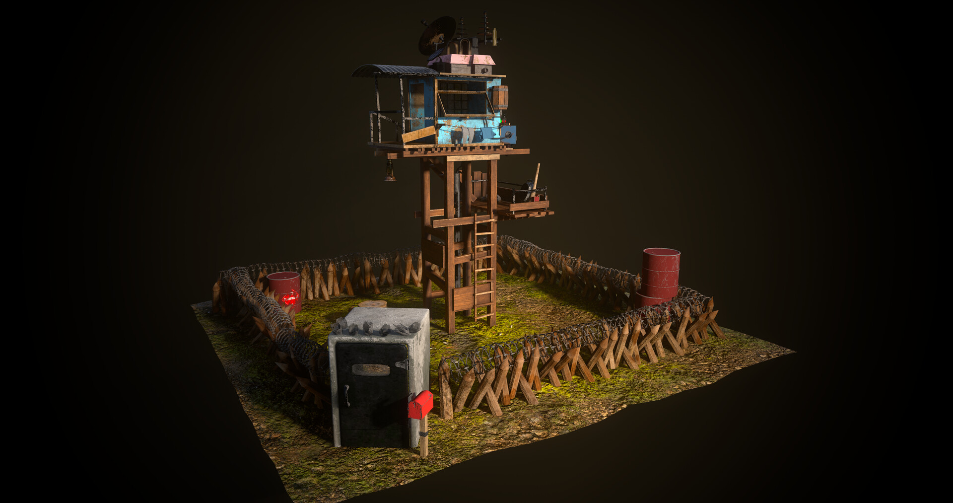 ArtStation - Watch Tower