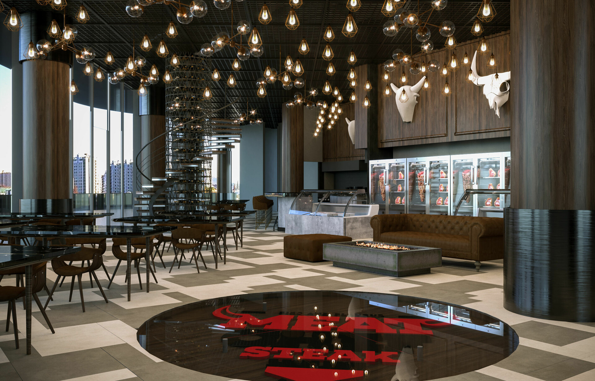 ArtStation - MEAT RESTAURANT