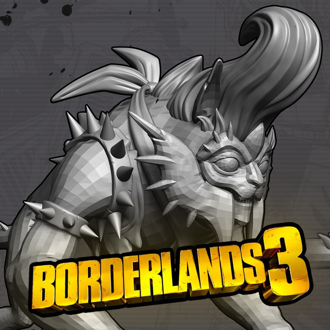 ArtStation - Borderlands 3 - Fl4k's pets attachments