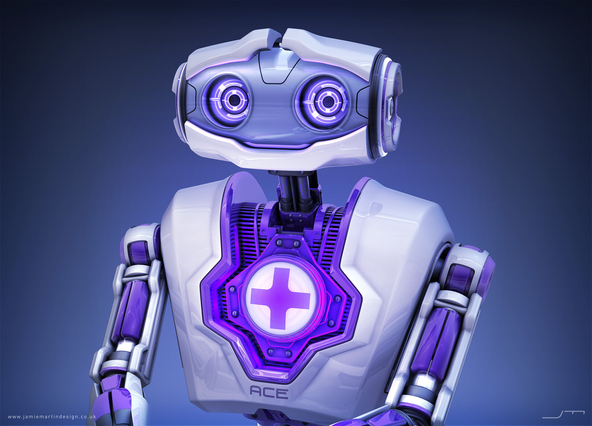 ArtStation - ACE - Robot Concept