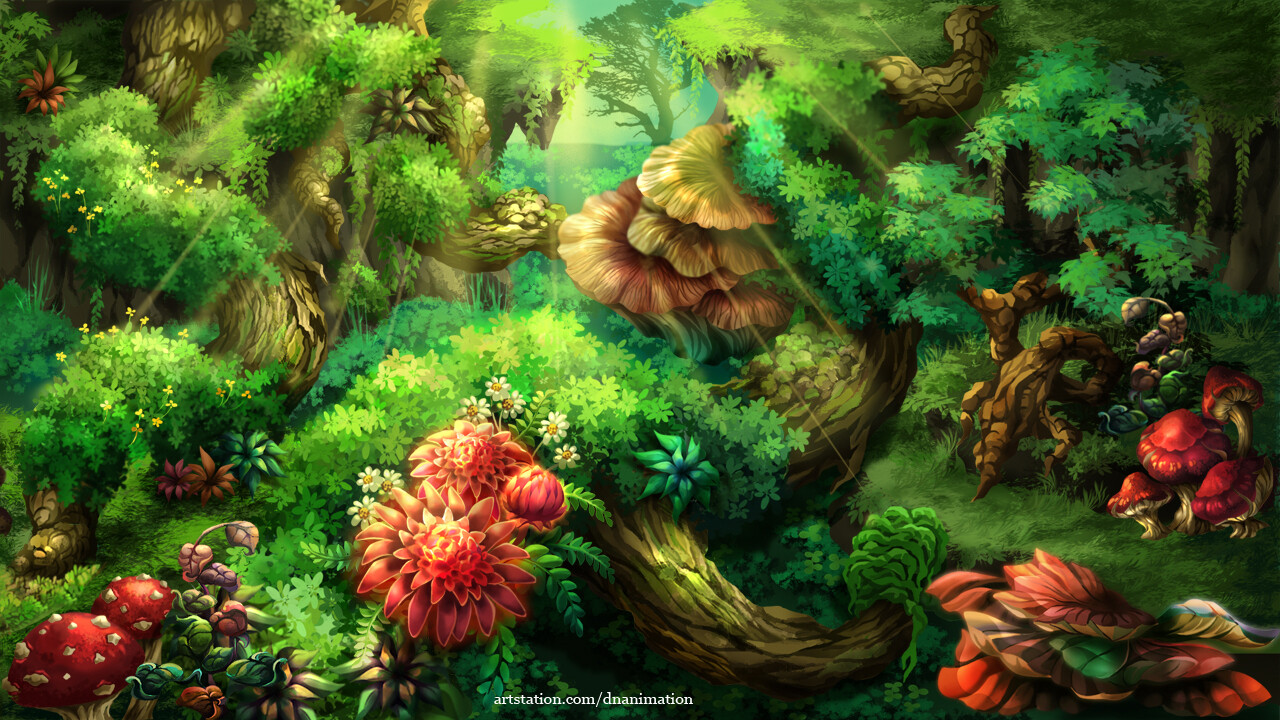 ArtStation - Swamp map