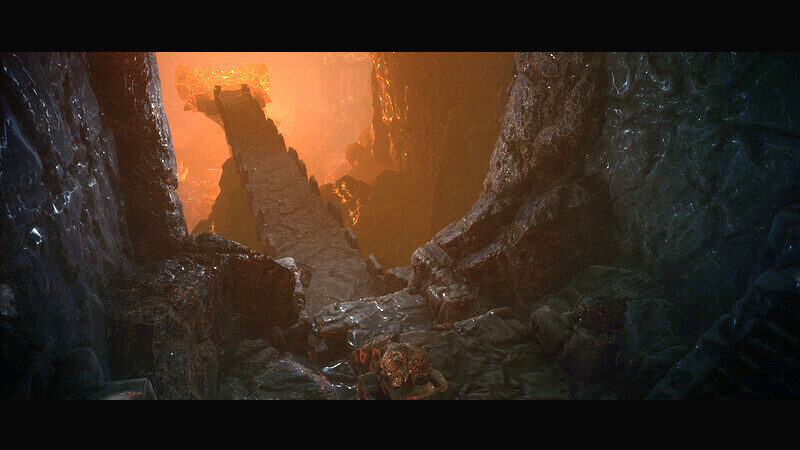 ArtStation - Lava and Gold Environment