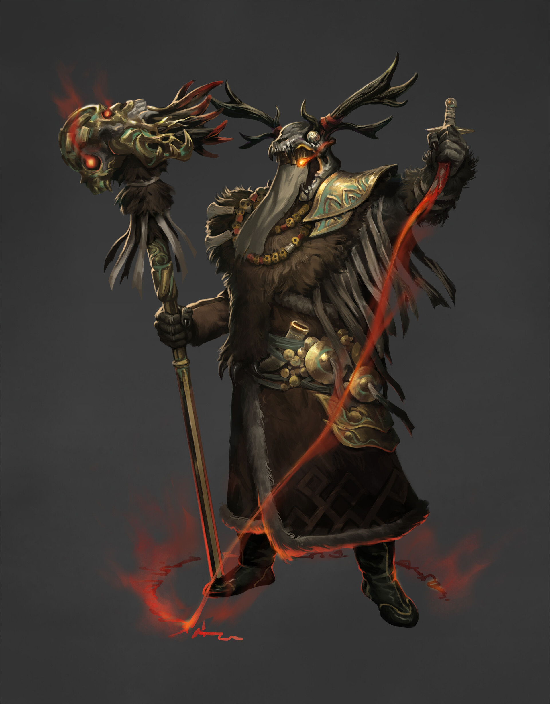 ArtStation - Death bringer, Leonerd Ye