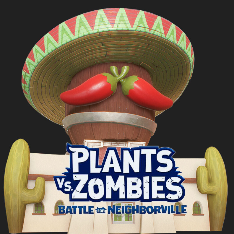 ArtStation - PvZ: Taco shop