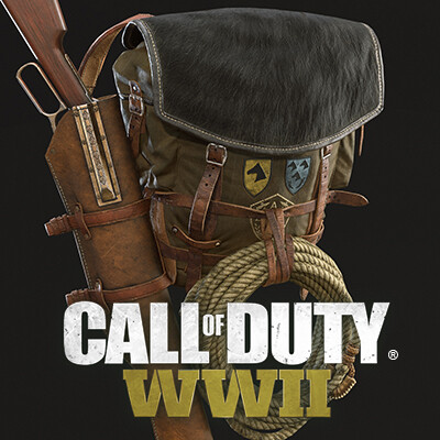 ArtStation - Call of Duty WWII DLC - Wayfarer rider backpack