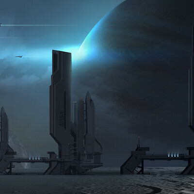 ArtStation - space conceptart