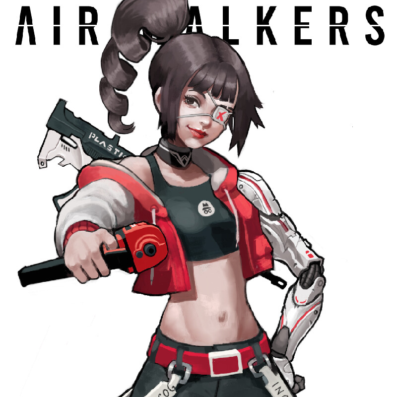 ArtStation - Himiko - PROJECT: Airwalkers