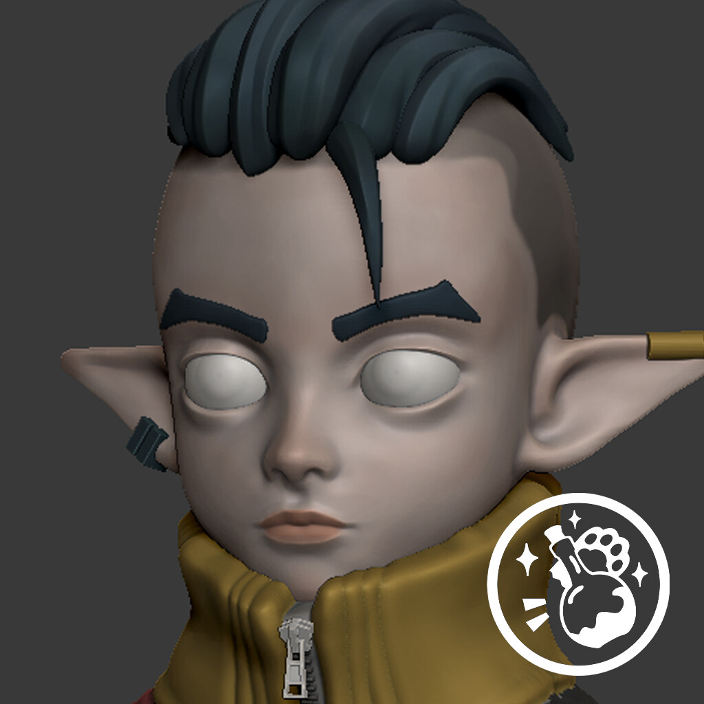 ArtStation - Stylized Character - Random Elf