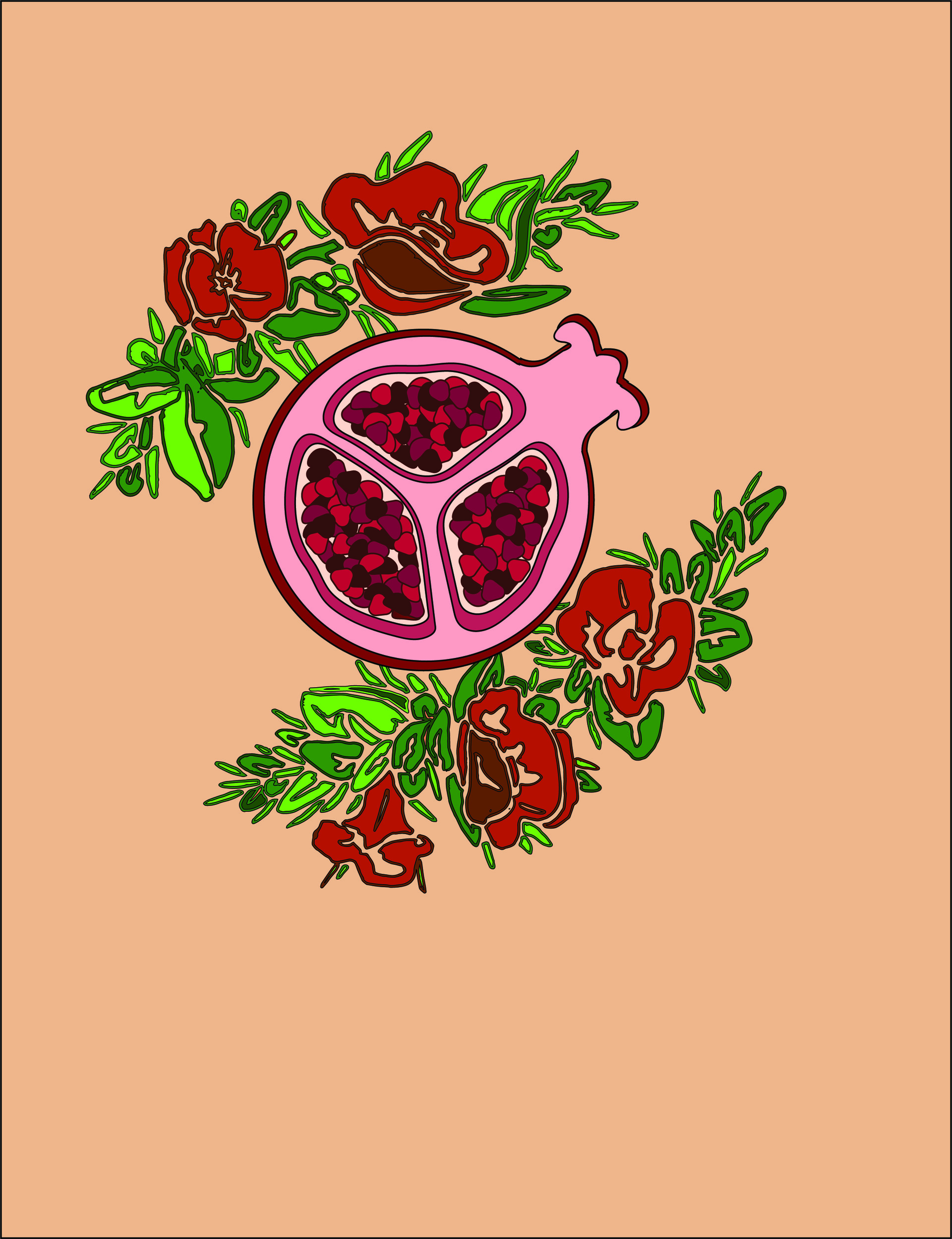 ArtStation - Pomegranate Design